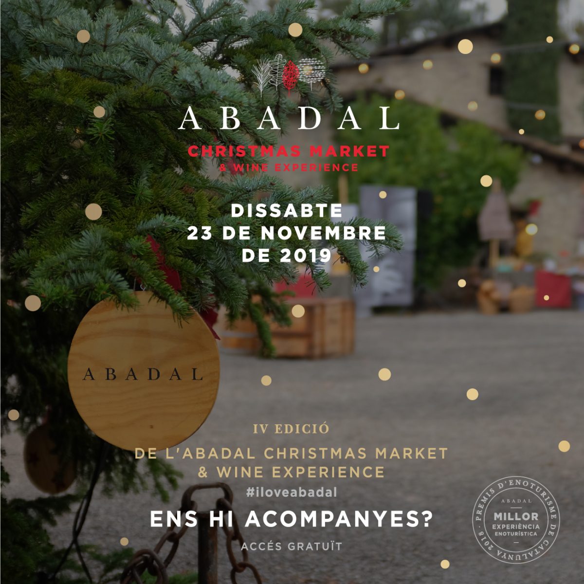 Abadal prepara su IV Edición del Abadal Christmas Market & Wine ...