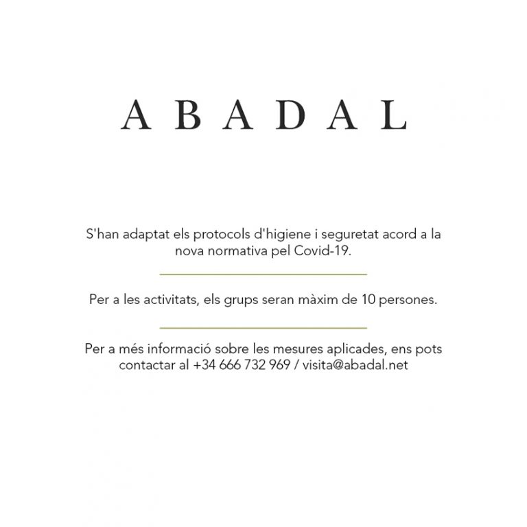 Abadal, wines from the appellation of origin D.O. Pla de Bages