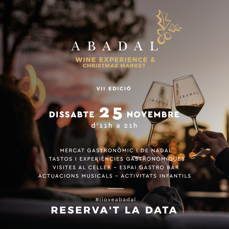 El 25 de noviembre vuelve el Abadal Wine Experience & Christmas Market ...